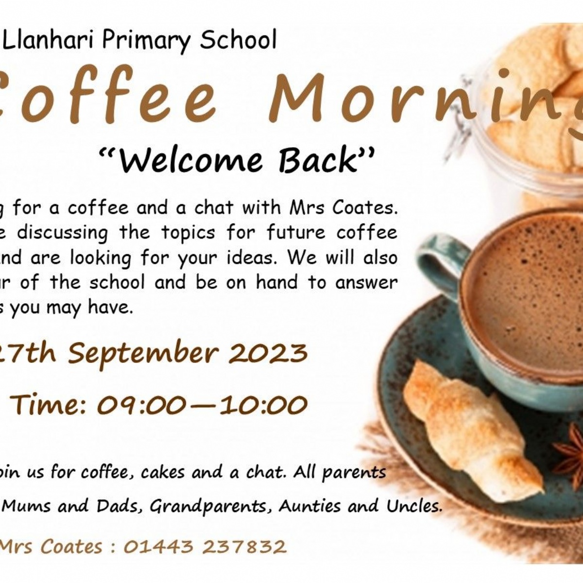 Llanhari Primary School - Coffee Morning