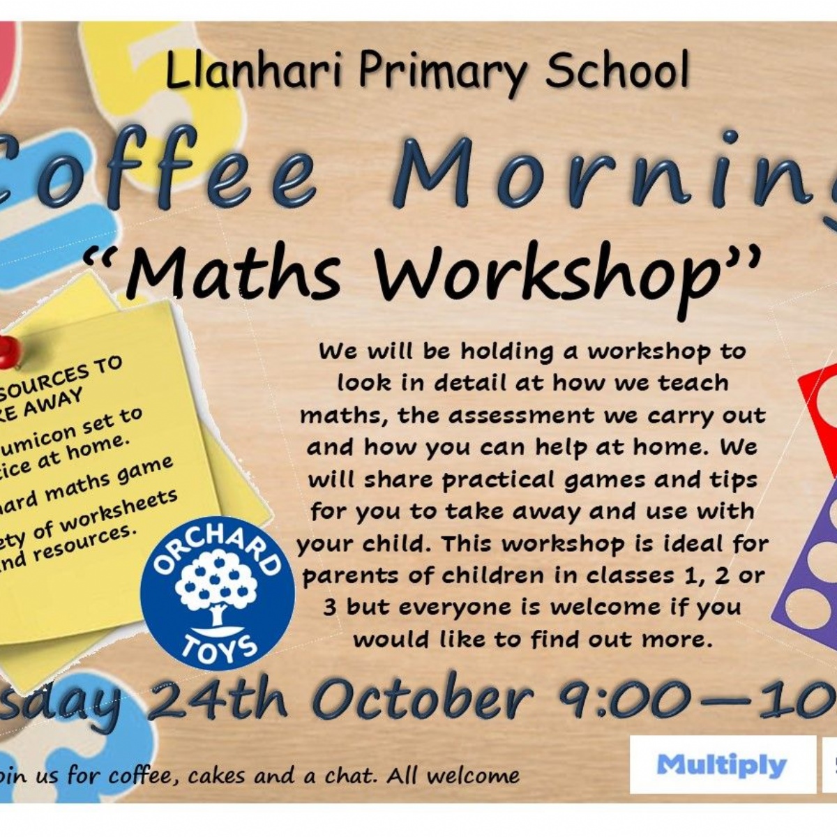 Llanhari Primary School - Maths Workshop for parents