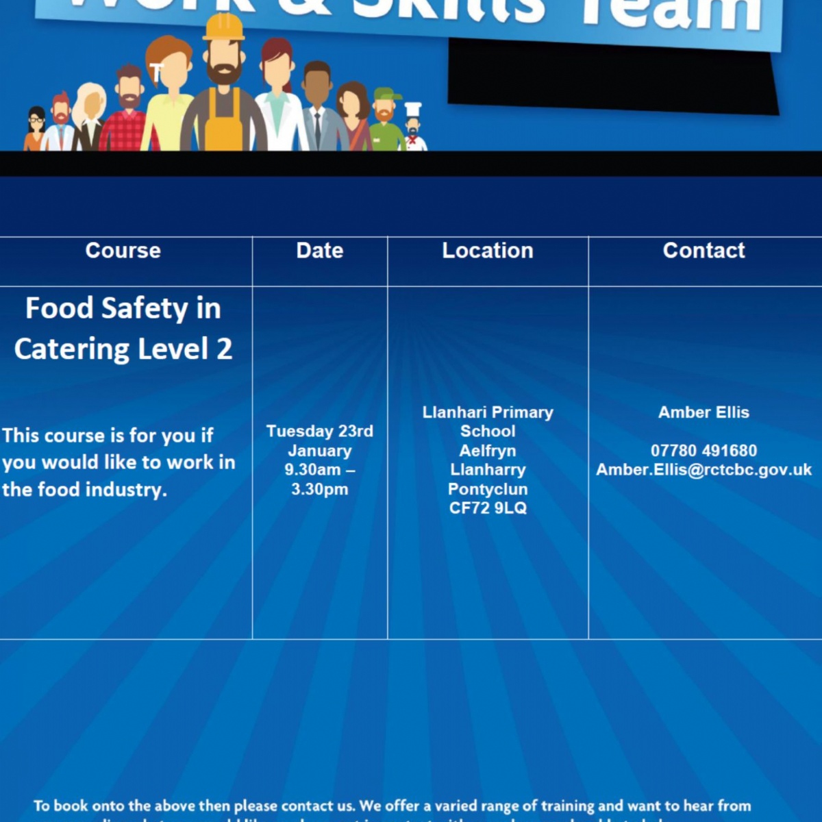 Llanhari Primary School - Food Safety Level 2