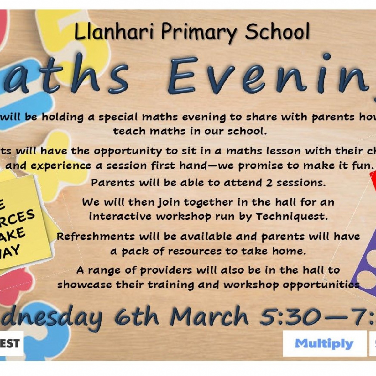 Llanhari Primary School - Maths Evening