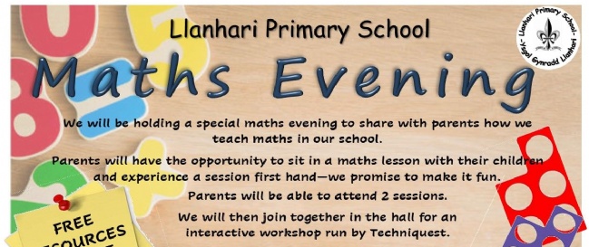 Llanhari Primary School - Maths Evening