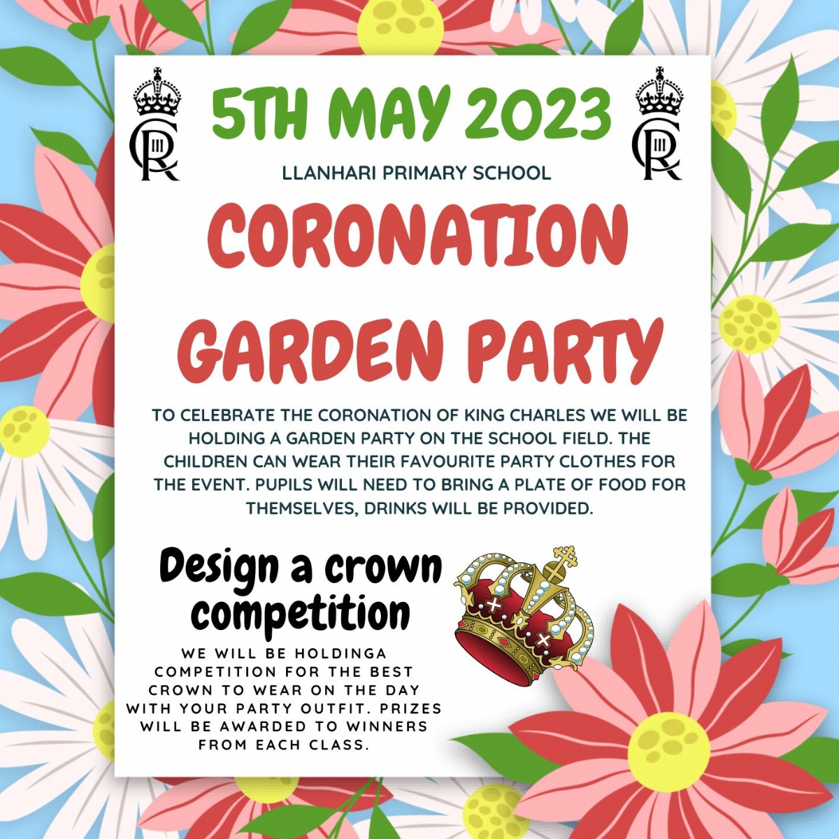 Llanhari Primary School - Coronation Garden Party